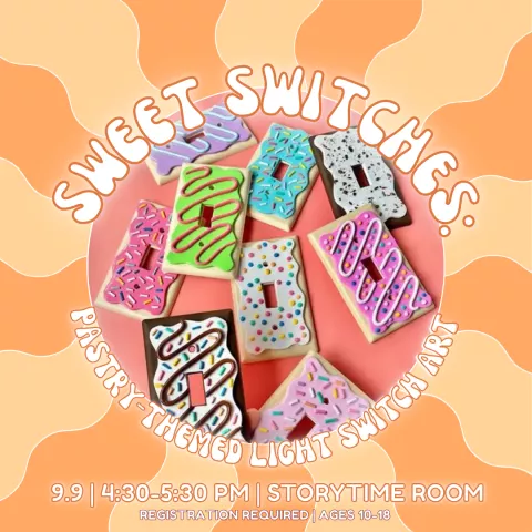 Sweet Switches: Pastry-Themed Light Switch Art | Shelby County Public ...